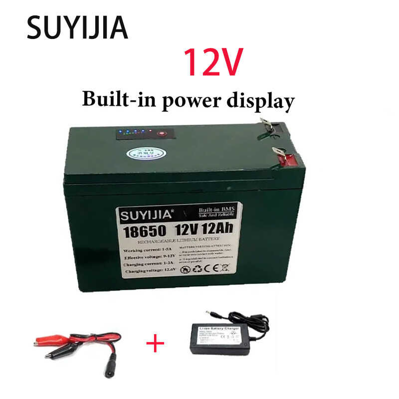 ≡ 18650 Baterya 3S7p 12V 12000Mah Sprayer Lighting Outdoor Power Supply ...
