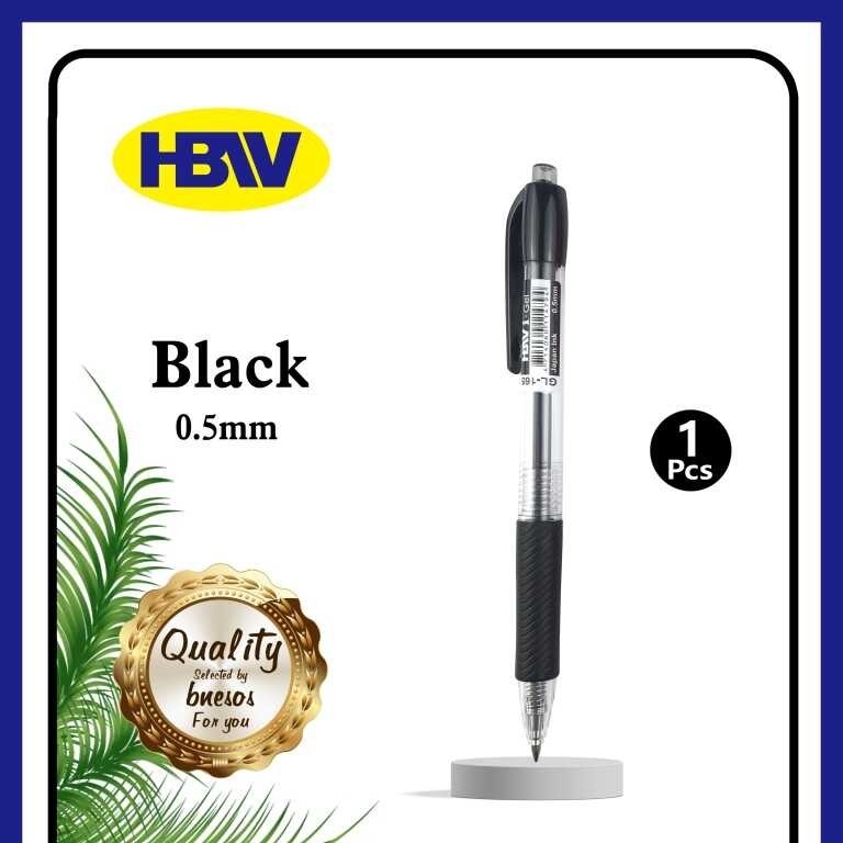 bnesos Stationary School Supplies HBW I Gel Retractable Sign Pen 0.5mm ...
