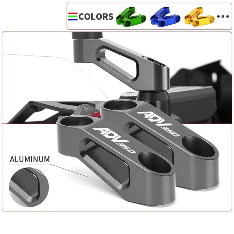 Mirrors Motorcycle Riser Extension Bracket Essories For HONDA Adv350 ...