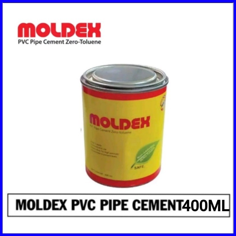⚽︎ MOLDEX PVC PIPE CEMENT ZERO-TOLUENE 50ML,100ML,400ML, 1000ML SOLVENT ...
