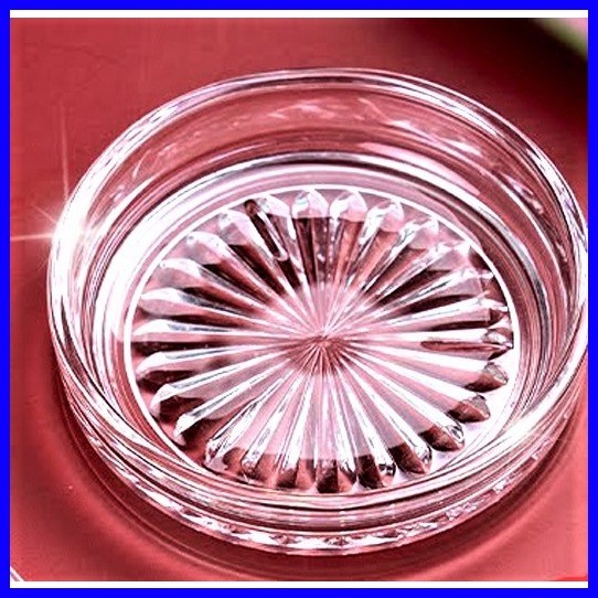 ⚽ ஐ 3.25 inch Glass Coaster/Lid - Diamond Design | Shopee Philippines
