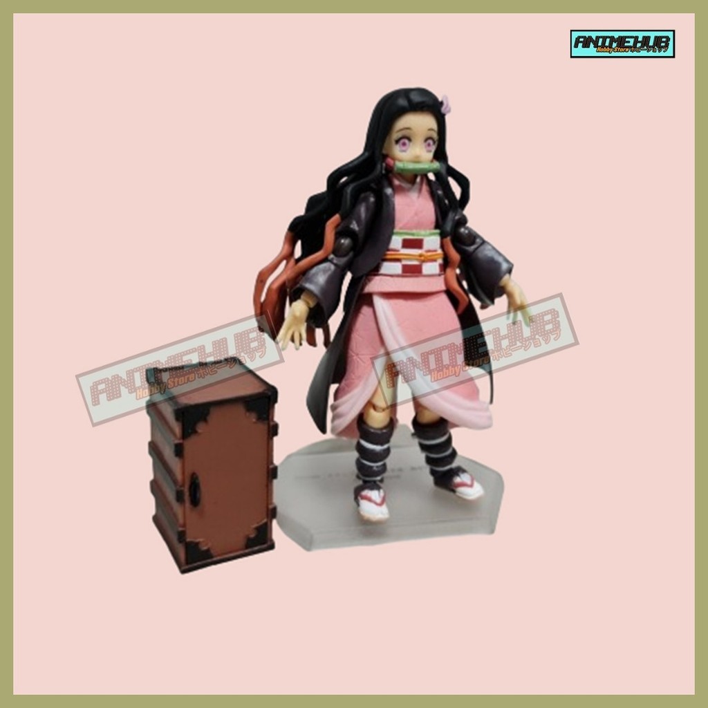 ∈ ┇ GSC Knock Off Demon Slayer Figma Nezuko Kamada DX ver. | Shopee ...