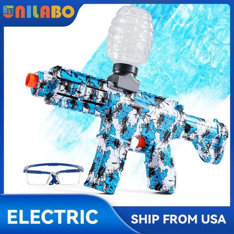 M416 Electric Gel Ball Blaster Toy Gun, Rechargeable & Reusable ...