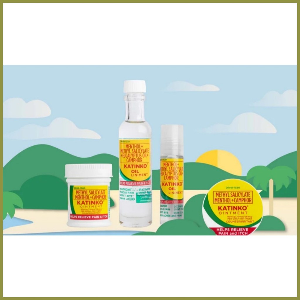 ☢ Katinko (Liniment 35ml, Ointment 10grams and 30grams, Stick 10grams ...