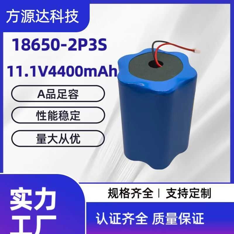 Lithium 11.1V-12V Battery Pack 4400Mah Plum Blossom Shaped Diving ...