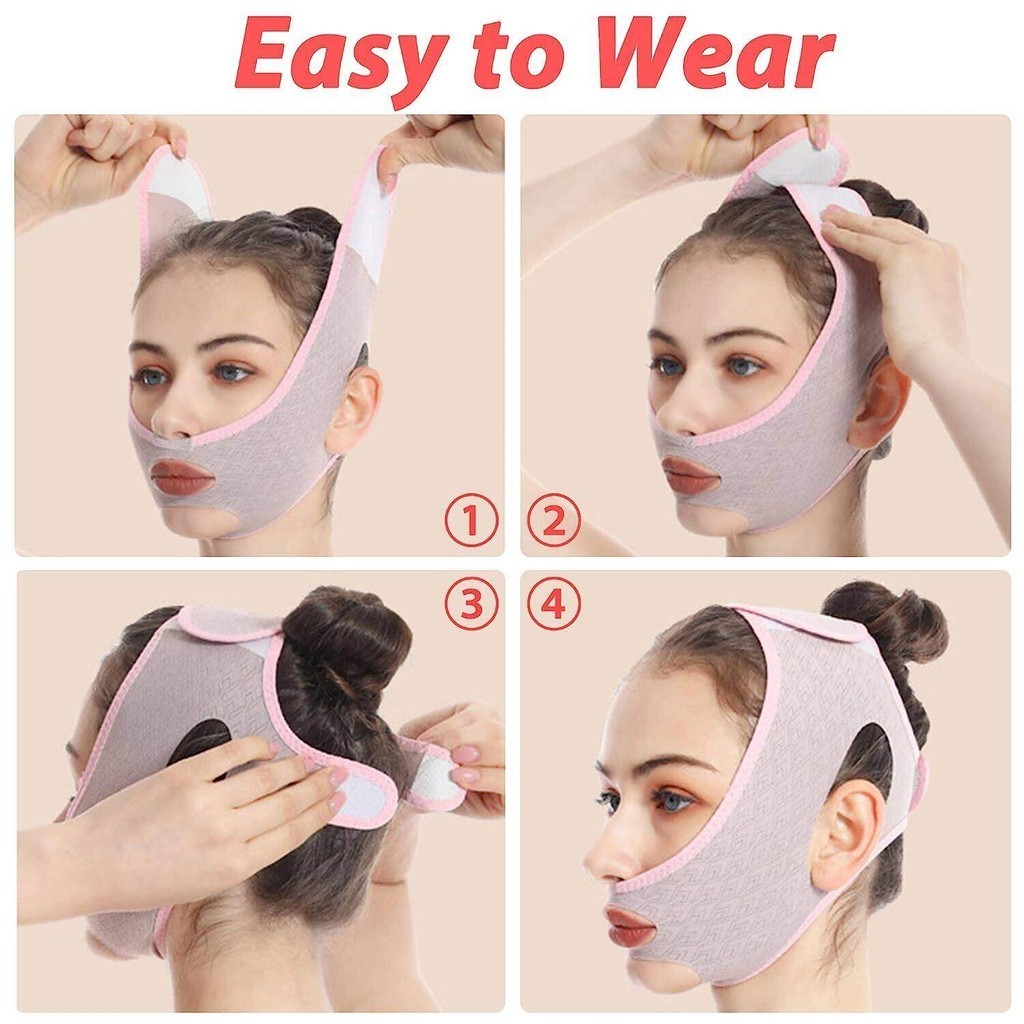 Sevich Beauty Face Sculpting Sleep Mask V Shaped Face Lifting Bandage ...