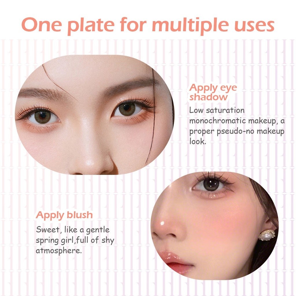 Ashley Shine Waterproof Blush Powder Naturally Pigmented Highlight ...