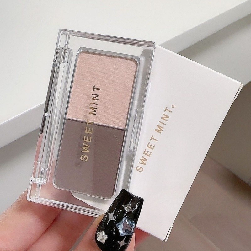 SWEET MINT Contour Highlight Dual Color Nose Shadow Powder Highlight ...