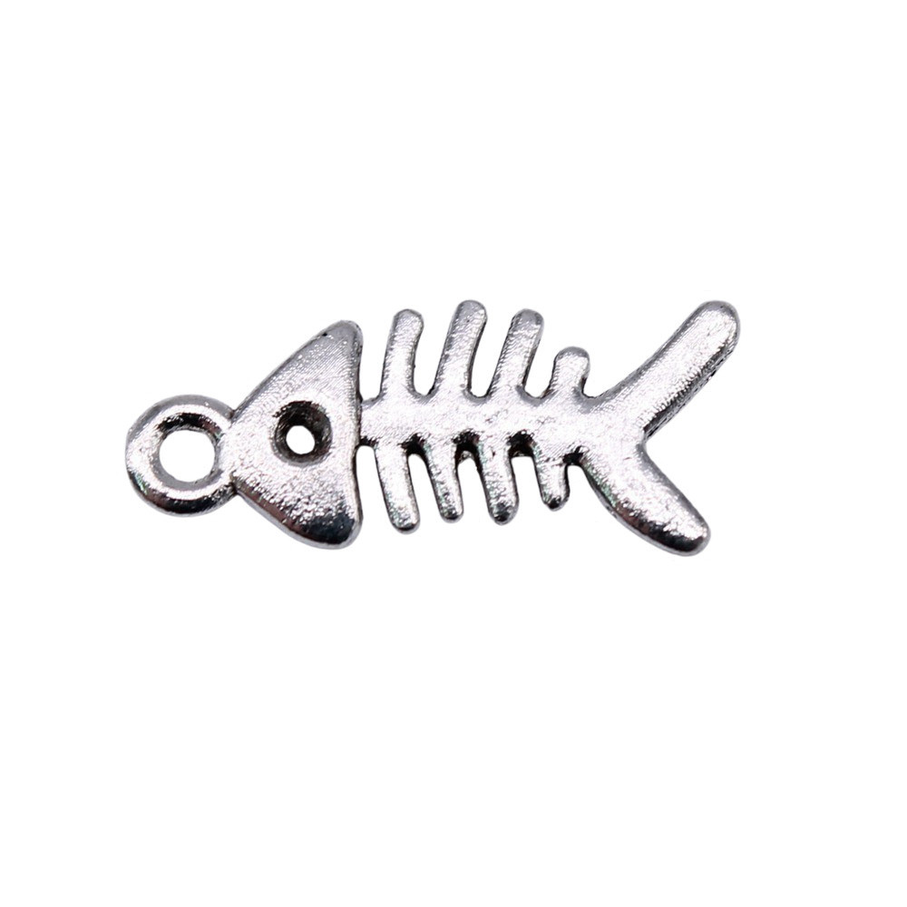 Jewelry Fish Bone Charms Crafts Components 20pcs | Shopee Philippines