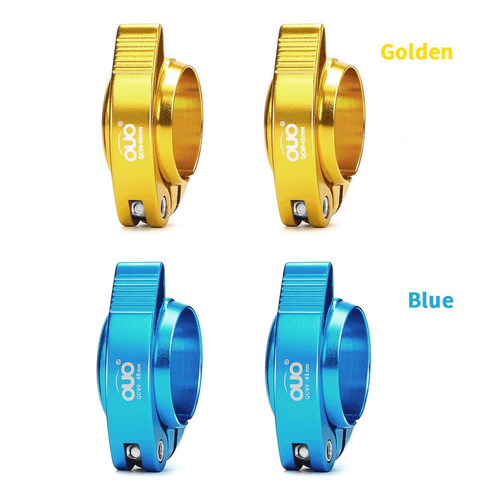 OUO Folding Bike QR Seatpost Clamp 41mm 40mm Quick Release Seat Tube ...