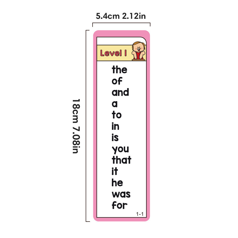 1000 English Words Flashcards for Kids Toddler Homeschool Double-Sided ...
