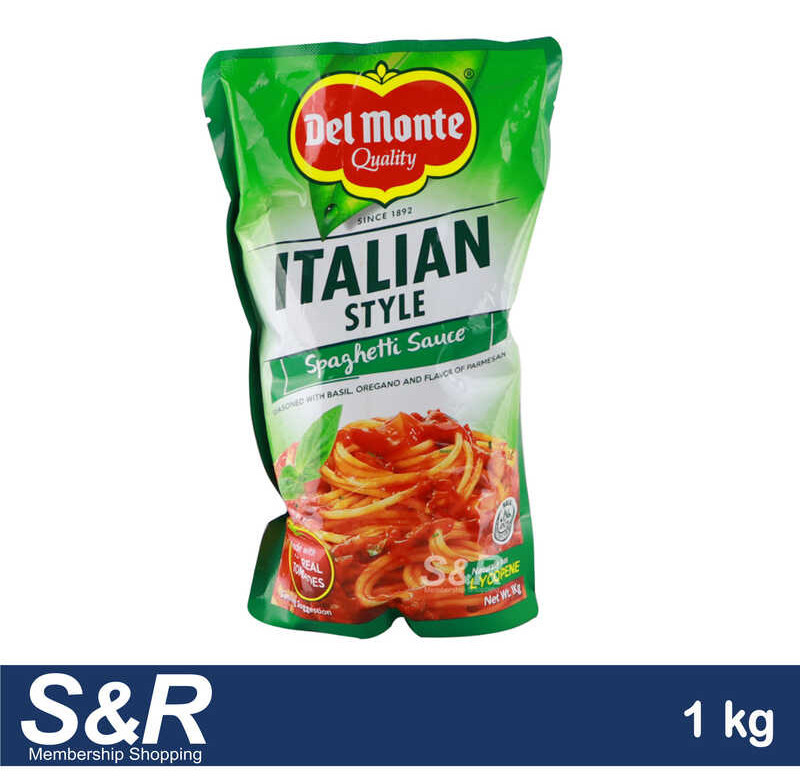 Del Monte Italian Style Spaghetti Sauce 1kg | Shopee Philippines