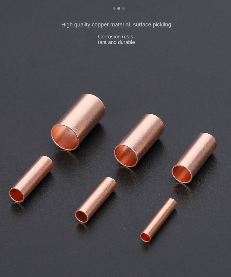 Copper Connecting Pipe GT small copper tube Cable intermediate joint ...
