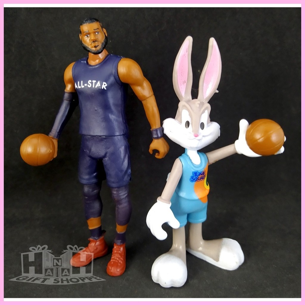 SPACE JAM Figure Sets / Cake Toppers (Lebron James Bugs Bunny Marvin ...