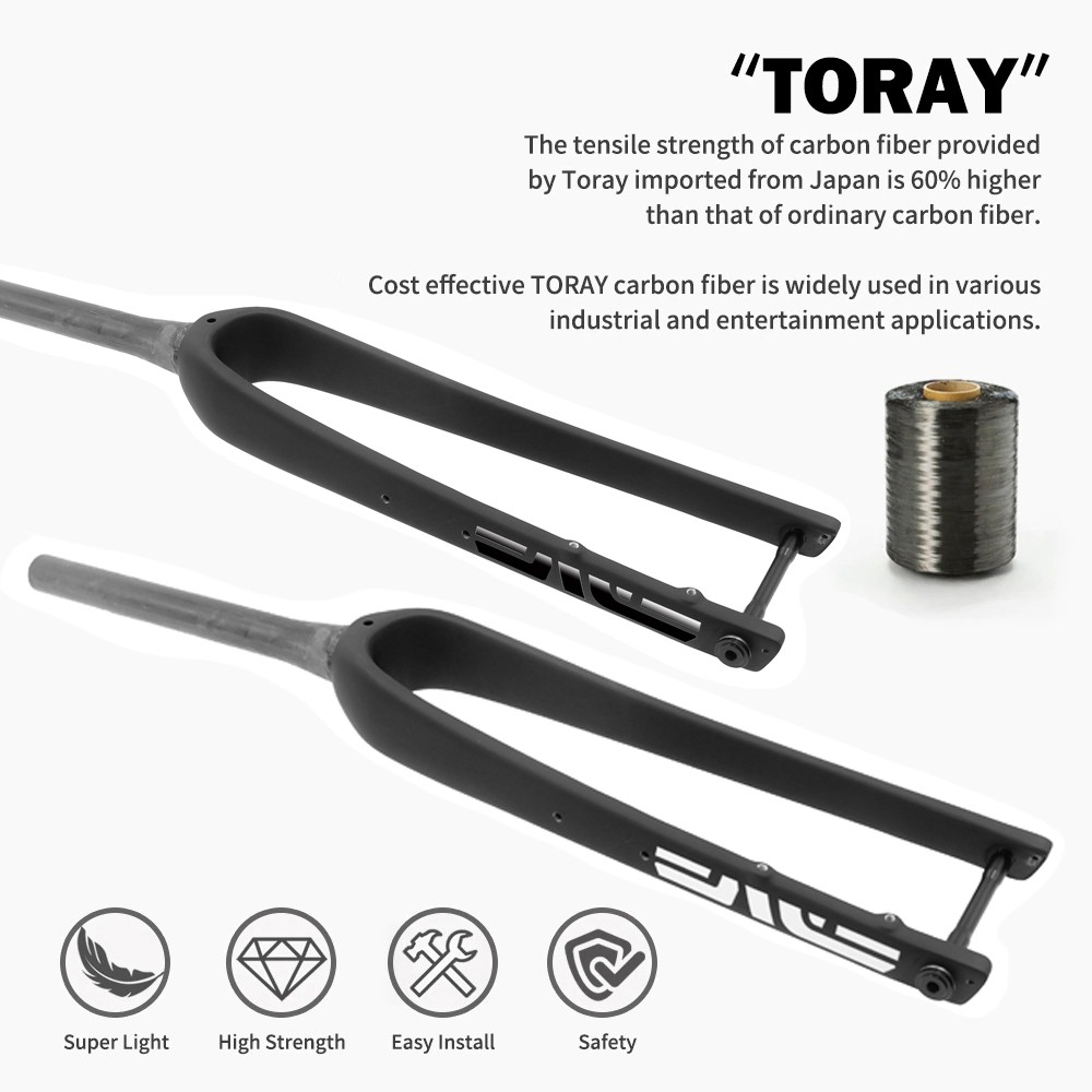 ENVE Gravel Fork Carbon Fiber Tapered Gravel Bicycle Front Fork Bike ...