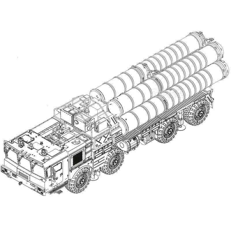 Model Assembly 01057 Russian S-400 51P6A Missile Launch Vehicle 1/35 | Shopee Philippines