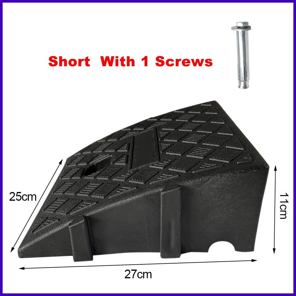 Car Curb Ramps Portable Lightweight Rubber Curb Ramps Professional ...