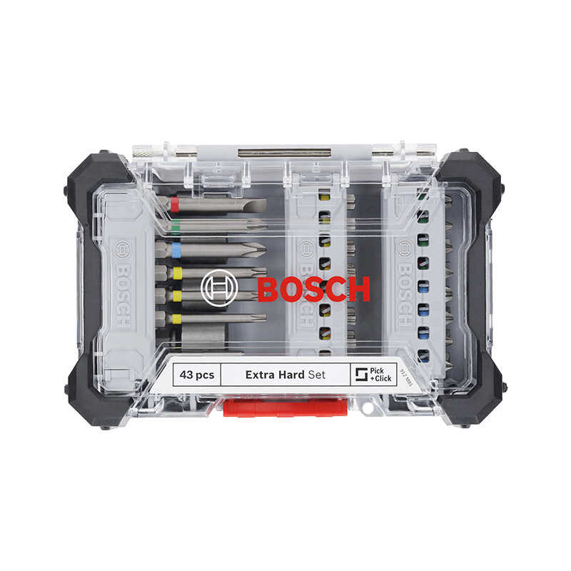 Bosch Rainbow Magic Box 43 piece versatile magic box cross head set ...