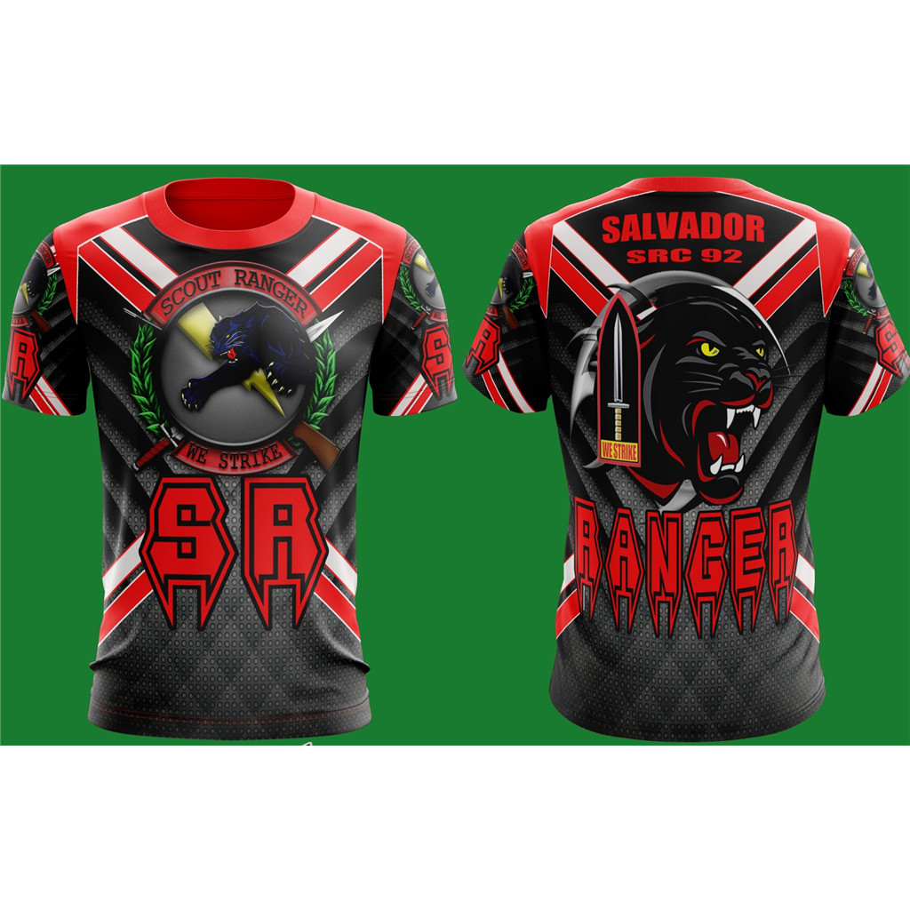 scout ranger we strike savador src 92 tactical 3D ALL PRINT TSHIRT-FREE ...