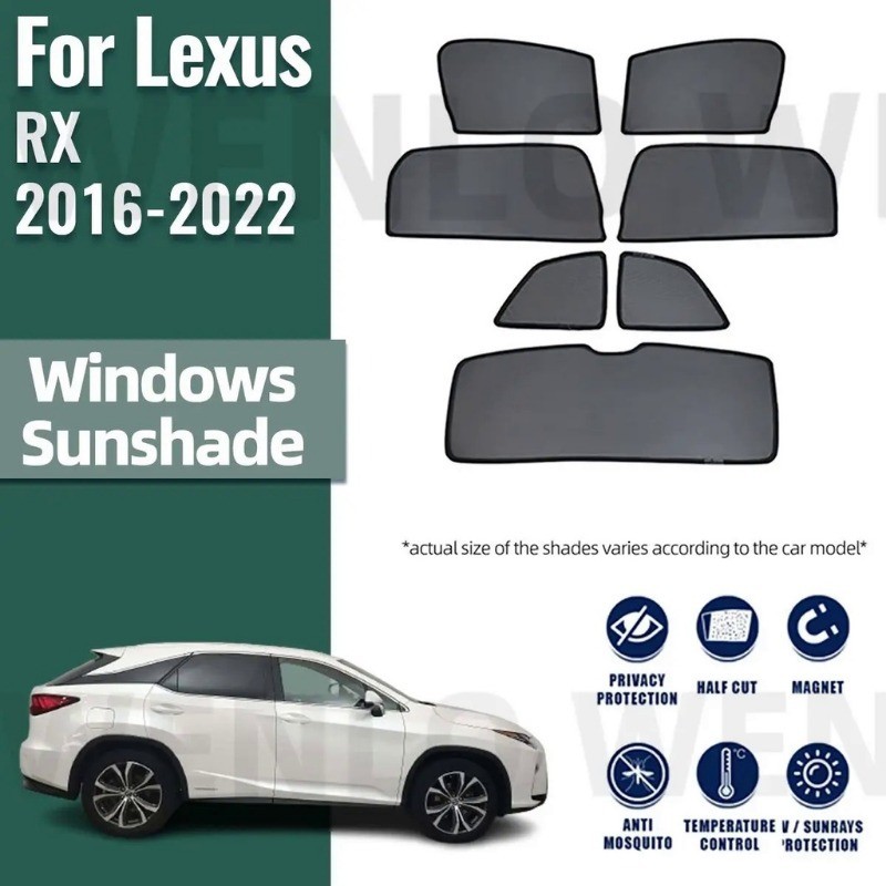 For Lexus RX 5seats 2016-2022 300 350 450 ic Car Sunshade Shield Front ...