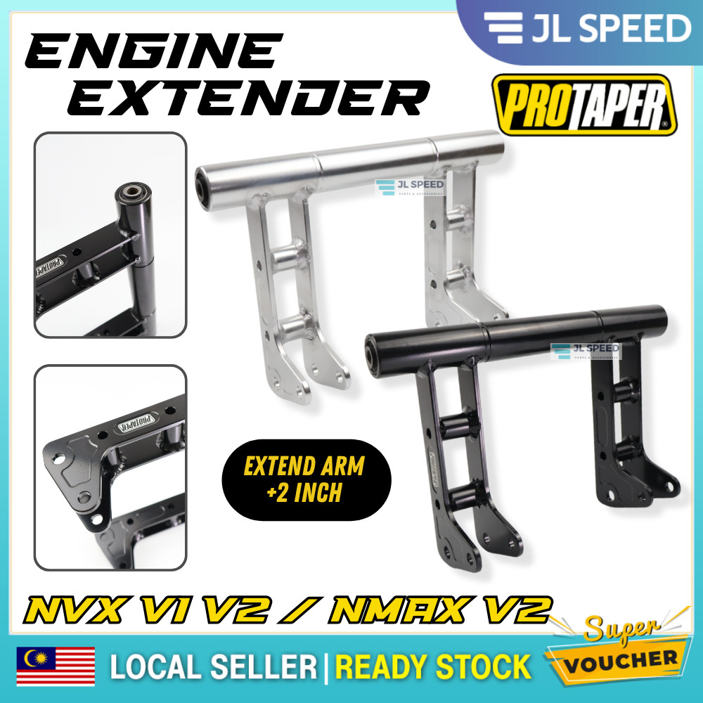 PROTAPER EXTENDER ENGINE NVX V1 V2 / NMAX V2 SWING ARM EXTEND EXTENSION ...