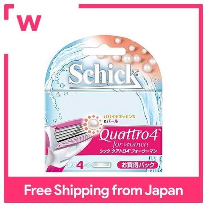Schick Schick Quattro 4 Para Sa Kababaihan, Replacement Blades (4Pcs ...