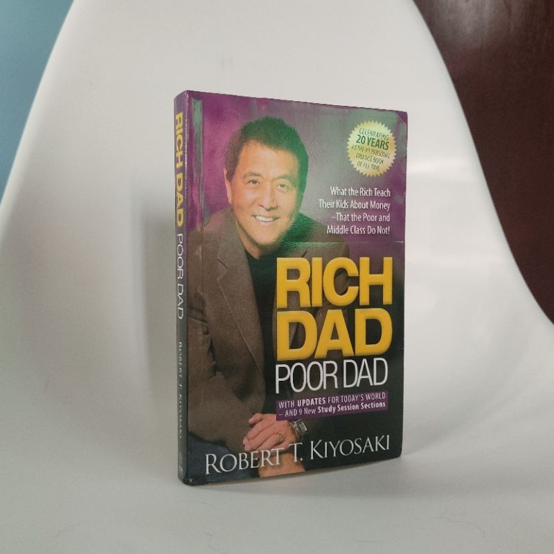 Rich Dad Poor Dad By Robert T Kiyosaki [authentic And Paperback