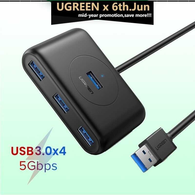 UGREEN 3.0 4-In-1 Port Sa Data Hub Extender For Book, I, Surface Pro ...
