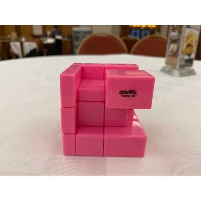 Cube New Mirror Puzzle 3X3 Cube Gray Mirror Illusion Inside II Pink In ...