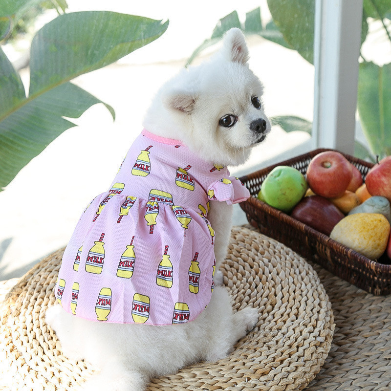 『27Pets』Dog Shirts Pet Dog Clothes Lovely Summer Fruit Banana Pineapple ...