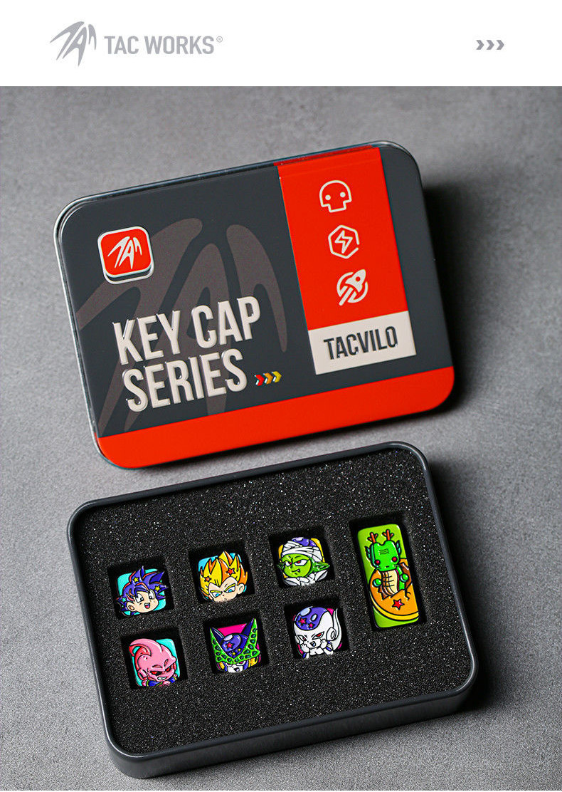 Dragon Ball Son Goku Keycap Creative Cross Axis Mechanical Keyboard ...