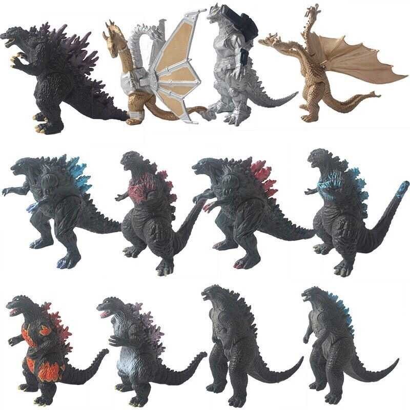 Shin Godzilla Earth Mecha Space King Ghidorah Burning Godzilla Toys Big ...