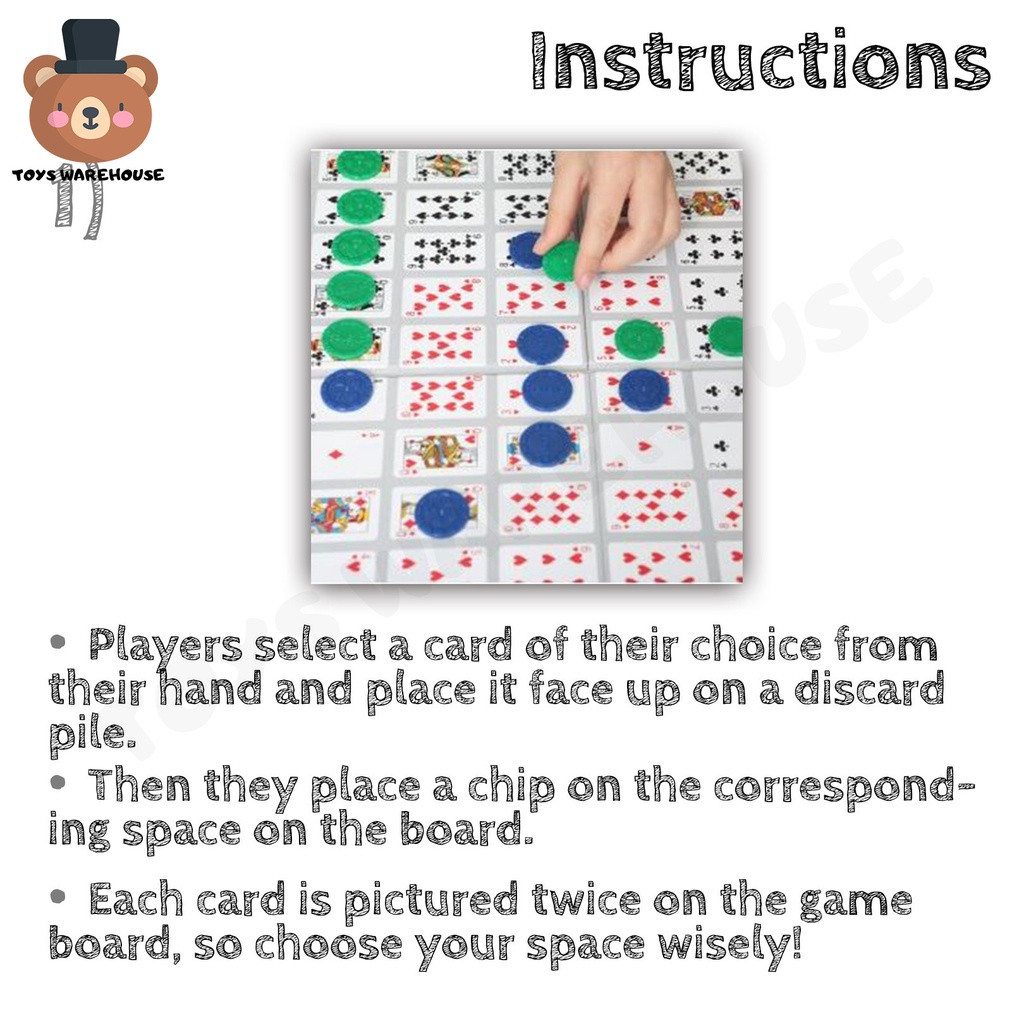 ️Free Shipping️ Sequence Board Game with Folding Board Sequence for ...
