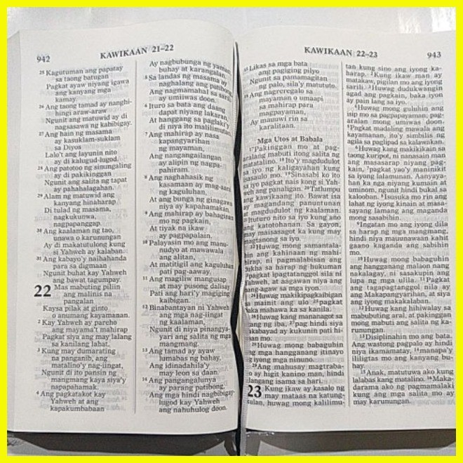 GNT Bible Tagalog (Magandang Balita Biblia) Large font, Hard Bound ...