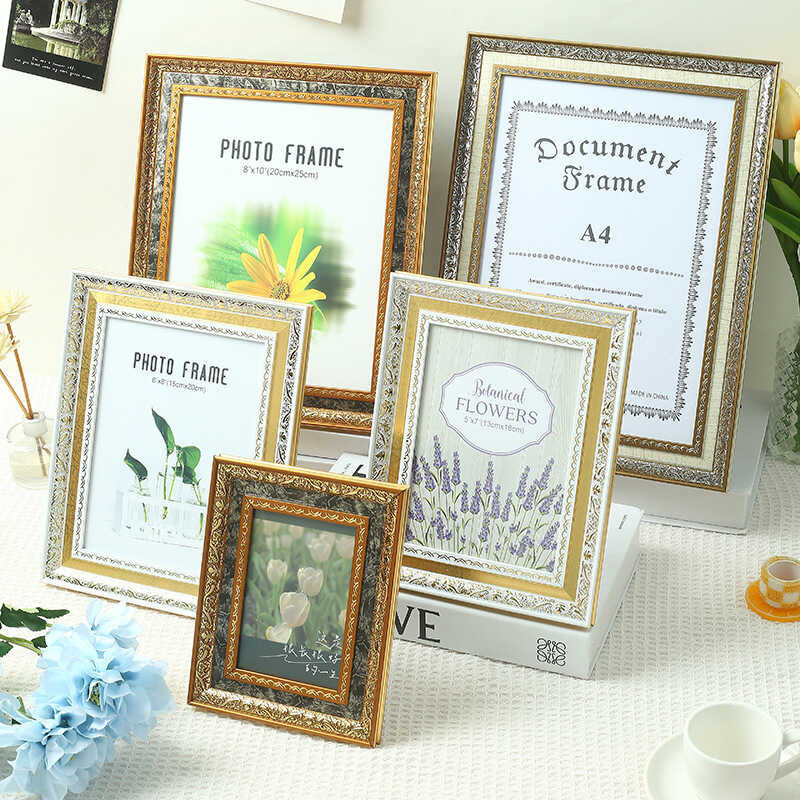 European Vintage 6/7/10-Pulgada Photo Certificate Award Frame Posing ...