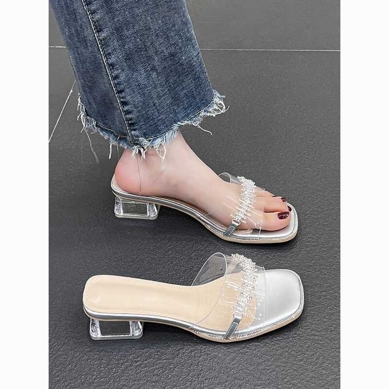 May 5Cm Ang Taas 2024 Pinakaba Bukas Makapal Daliri Paa Transparent ...