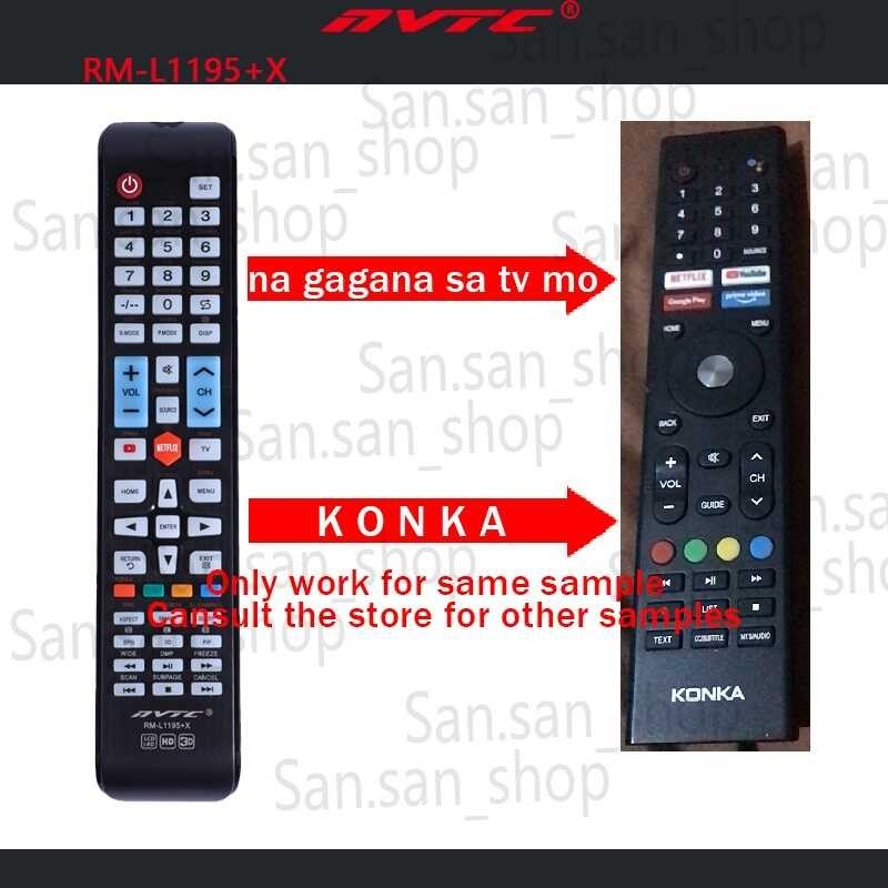Universal control para konka smart TV remote na gagana sa tv mo ...