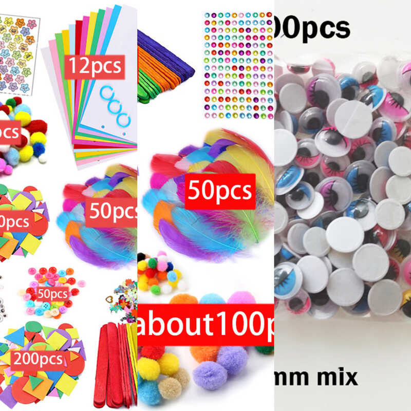 Children DIY Material Pack Handmade School Art Painting Educational Cr ...