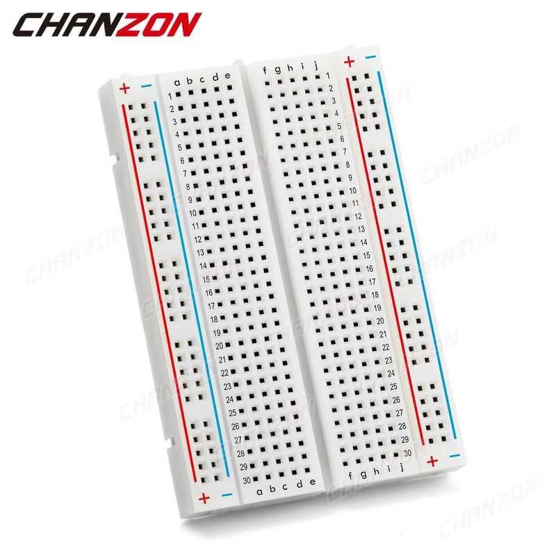 400 1pc Tie Points Solderless PCB Breadboard BB-801 Prototype Universal ...
