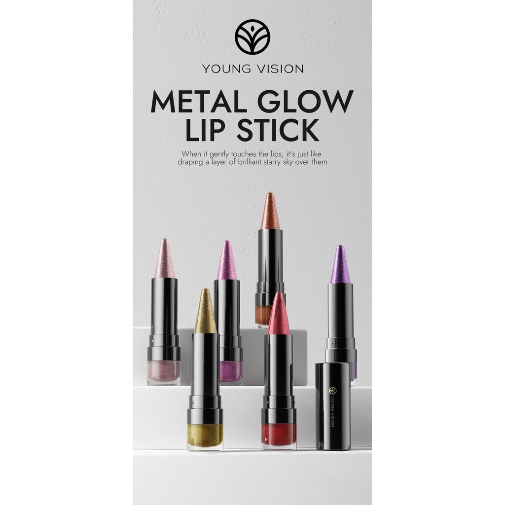 YOUNG VISION Pointed Head Lip Liner Pencil Glitter Lipstick Plumping ...