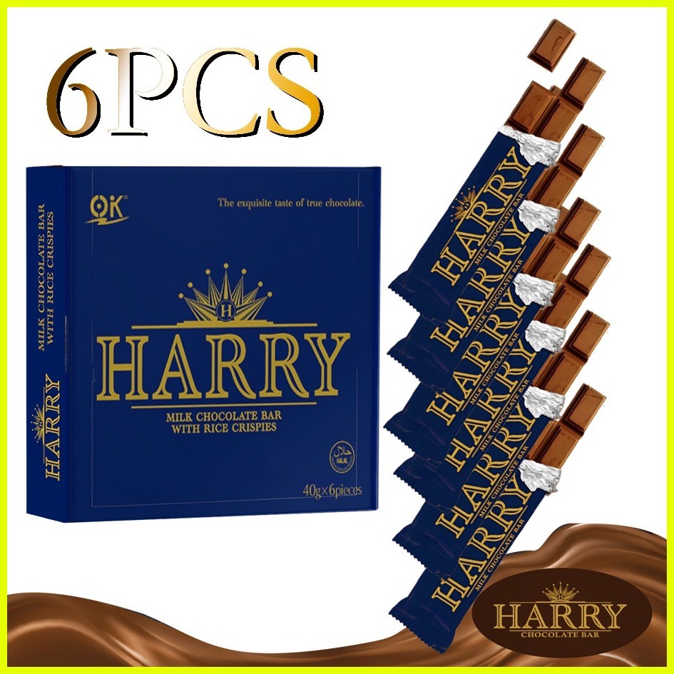 OK Harry Dark Chocolate Bar Inner box (40g x 6 pieces) | Shopee Philippines
