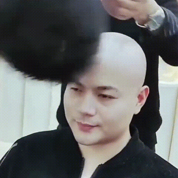Men's Full Head Wig Natural And Realistic Middle-Aged And Elderly Short ...