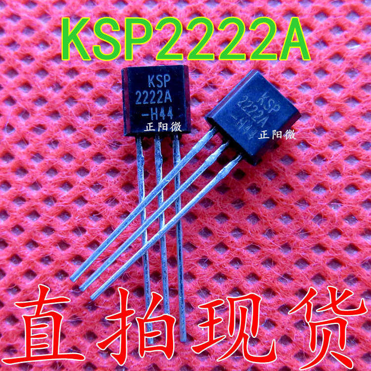 Transistor connection 2N2222 KSP2222A TO-92 original package | Shopee ...
