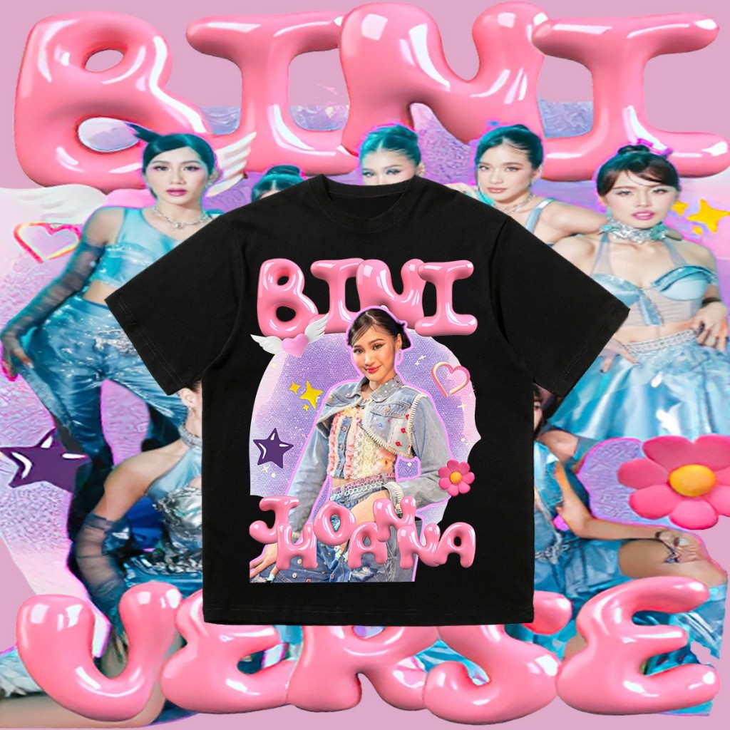 BINI JERSEY Inspired Kids Shirt -- MIKHA MALOI SHEENA COLET JHOANNA ...
