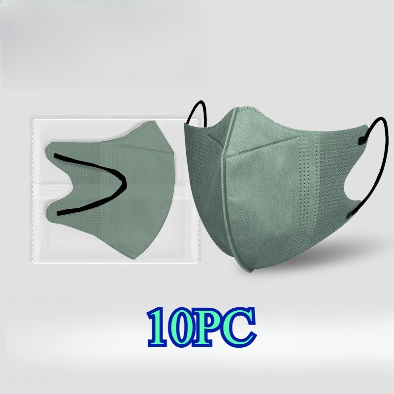 10pcs 4D FACEMASK/Pack Face-lifting Butterfly FACEMASK 3D Protect The ...