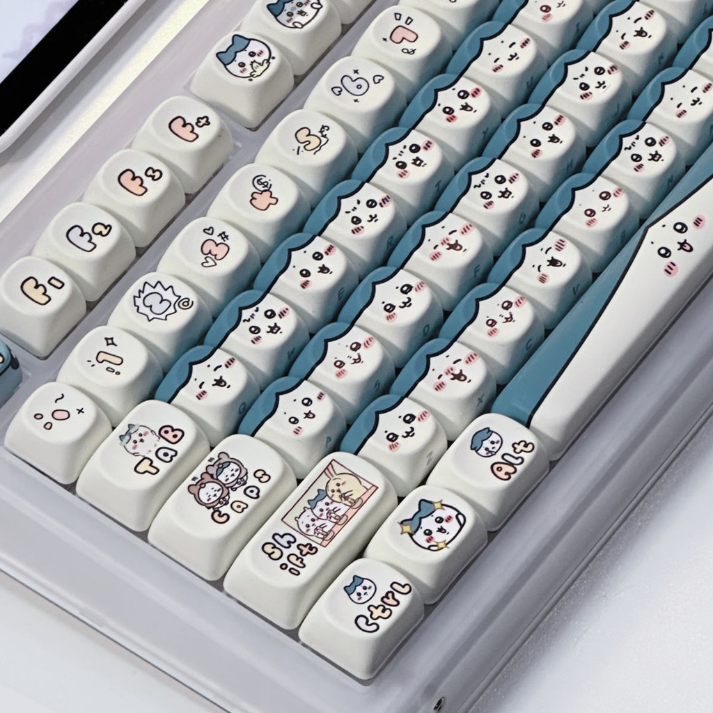 Chiikawa Keycap Hachiware Usagi MOA Profile PBT Five-side Dye ...