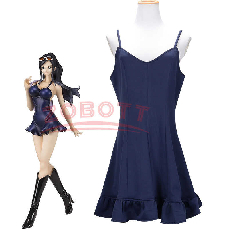 Dressrosa S-3Xl 110-150 Arc Nico Robin Cosplay Costume Dress Outfit ...
