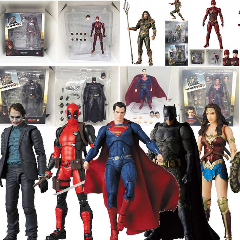 Joker Cyborg Mafex Flash Vemon Bruce Wayne Spider Man - Deadpool ...