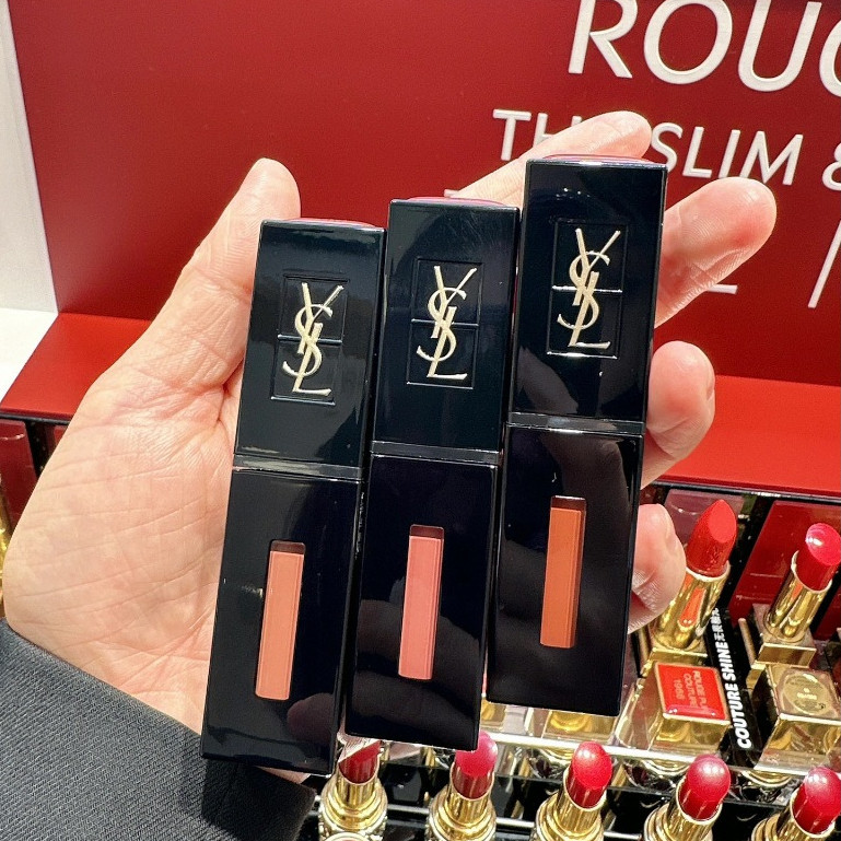 YSL Lipstick Velvet Cream Liquid Lipstick Tatouage Couture Velvet Cream ...