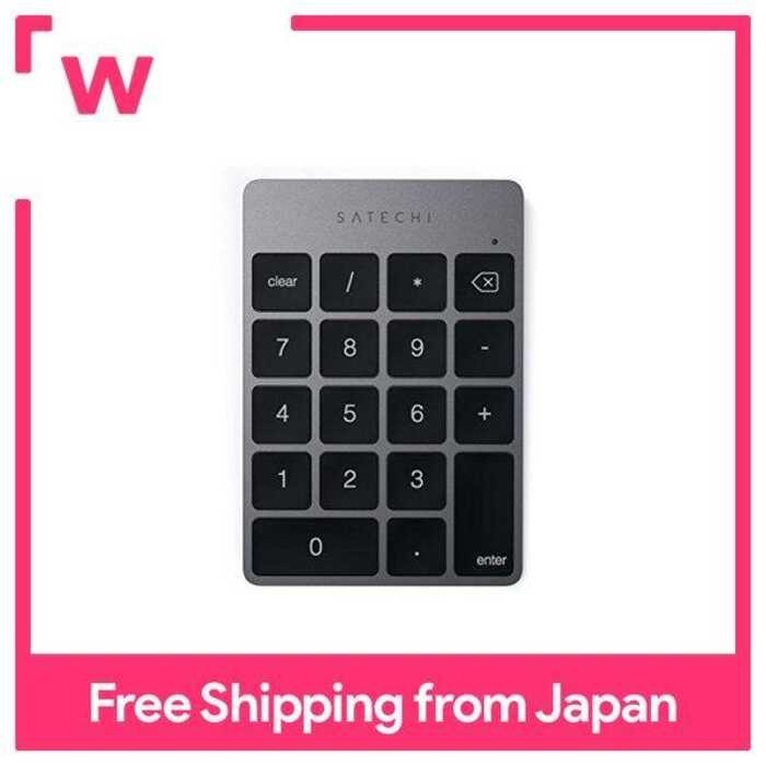 Slim Wireless Satechi Bluetooth Numeric Keypad 18 Key (Bluetooth-Enabled Os, Ios, Corres ...